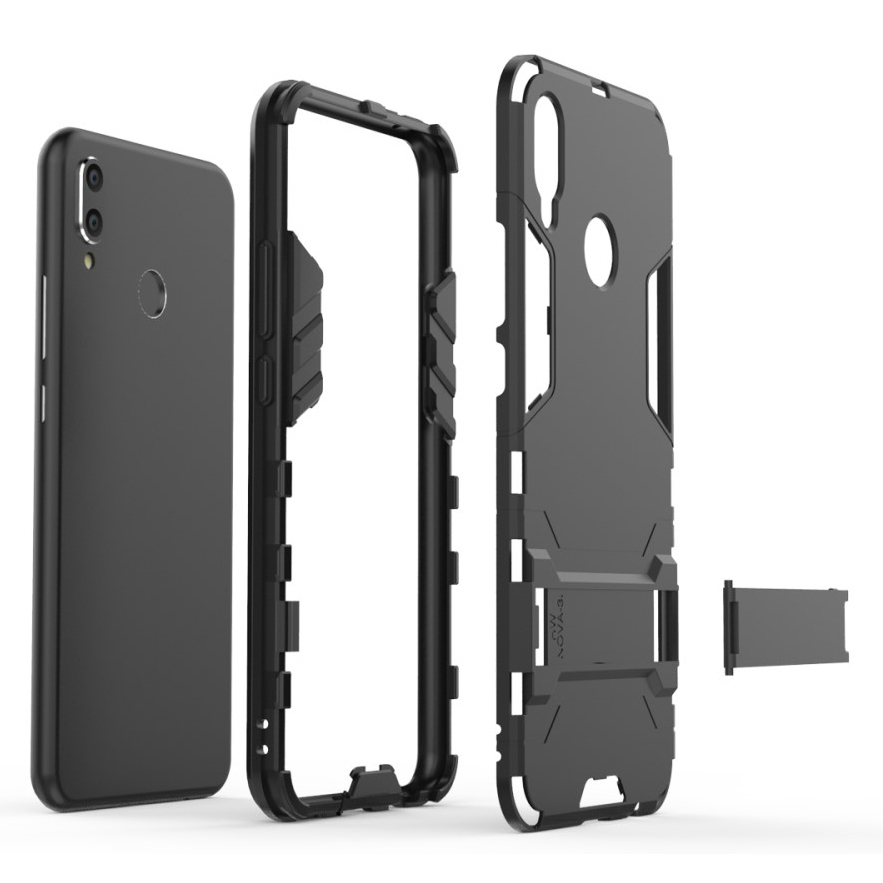 Slim Armour Shockproof Case for Huawei Nova 3i (Black)